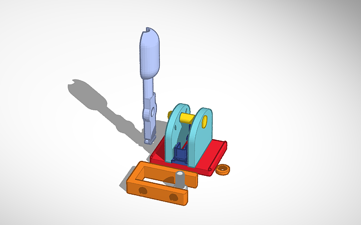 3D design Sequential Shifter - Tinkercad