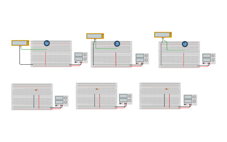 Circuit design Lab 2 experiments | Tinkercad