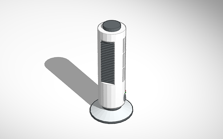 3D design aircon stand type - Tinkercad