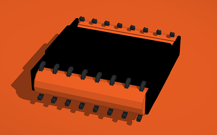 3D design combat bot - Tinkercad