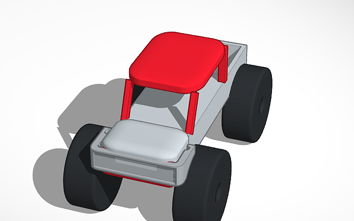 3D design basic truck | Tinkercad