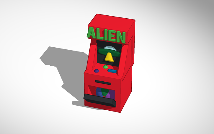 3D design Arcade Game | Tinkercad