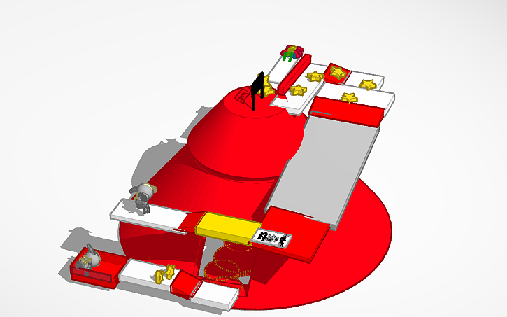 3D design Atop Big Top - Tinkercad