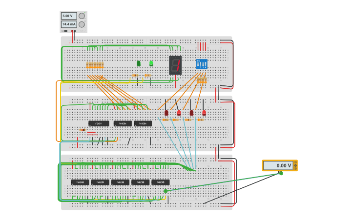 Circuit design W9 P4 | Tinkercad