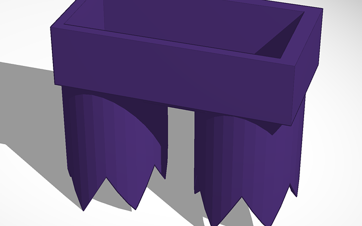 3D design hulks huge ripped pants - Tinkercad