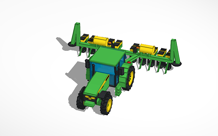 3D design Tractor - Tinkercad