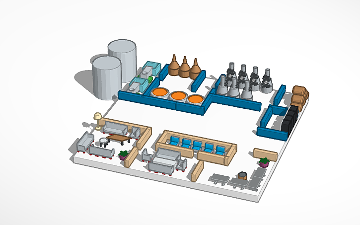 3D design Quimica - Tinkercad