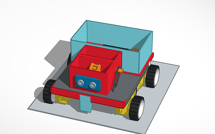 3D design Seed sowing robot - Tinkercad