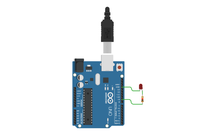 Circuit design Contoh (?) | Tinkercad