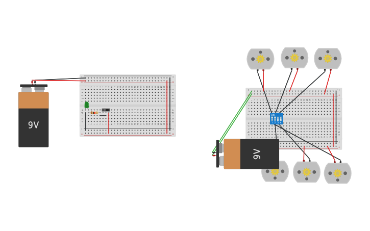 Circuit design problema 2 | Tinkercad
