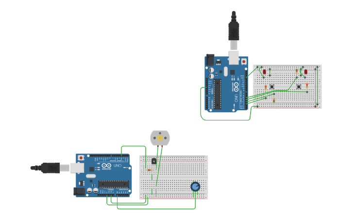 Circuit design actividad 3 bloque 2 - Tinkercad