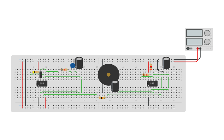 Circuit design Assignment 4.2: Police Siren Circuit Using 555 Timer ...