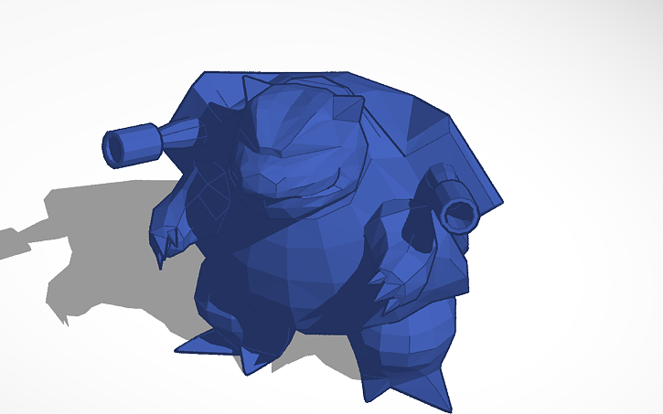 3D design 009 Blastoise | Tinkercad