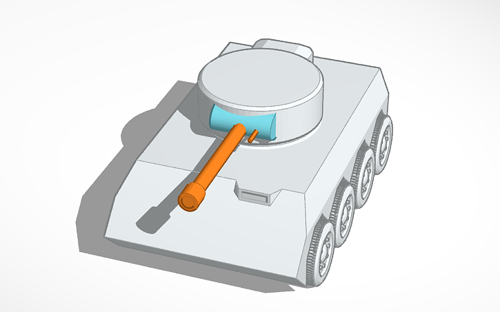 3D design AFV | Tinkercad