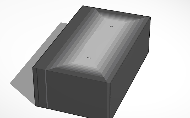 3D design Gradient Brick - Tinkercad