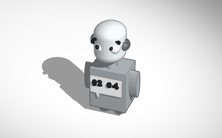 3D design PROYECTO ROBOT | Tinkercad