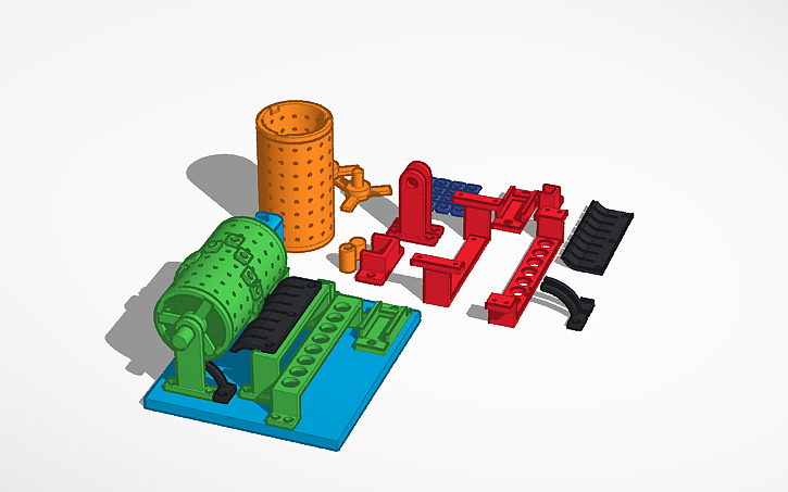 3D design Programable Electric Music Box - Tinkercad