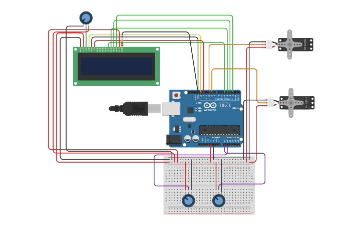 Circuit design Task # 2 126658 | Tinkercad
