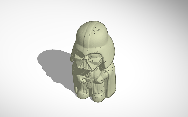 3D design Darth Vader - Tinkercad