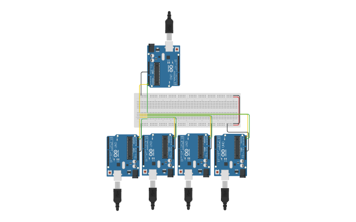 Circuit design I2C Assignment (Task 1) | Tinkercad