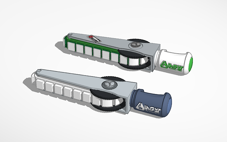 3D design Splatoon Splatana Stamper | Tinkercad