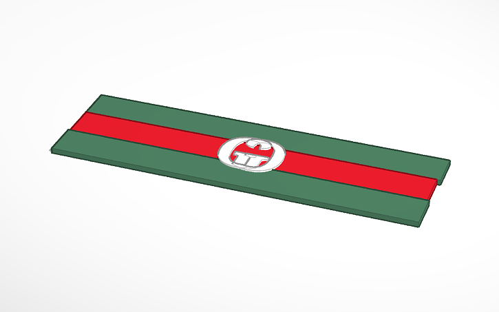 3D design GUCCI | Tinkercad