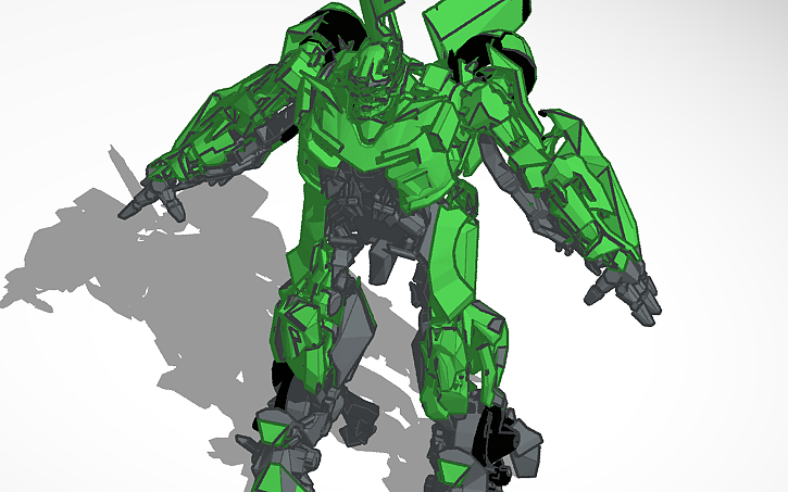 3D design transformers: wasp (realistic vers) - Tinkercad