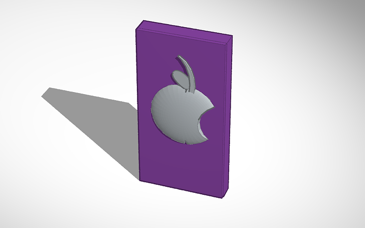 3D design Apple phone | Tinkercad