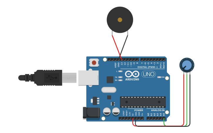 Circuit Design Speedometer Tinkercad