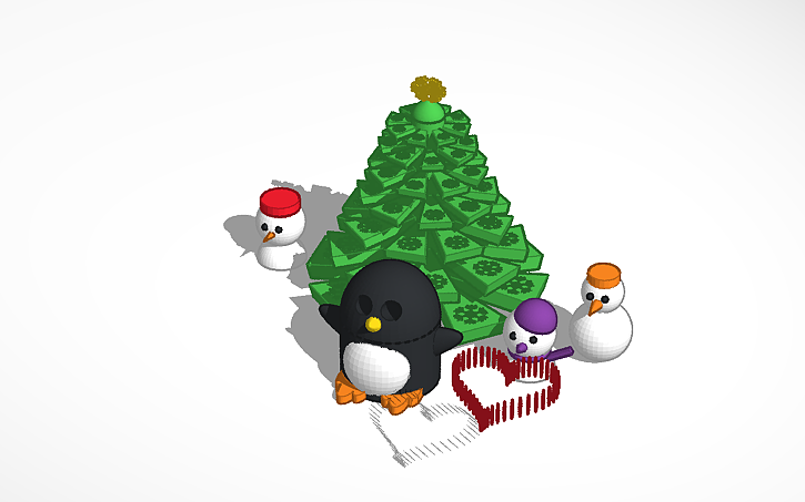 3D design Christmas 🎄🎄🎄🎄 - Tinkercad