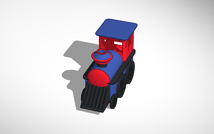 3D design Train - Tinkercad