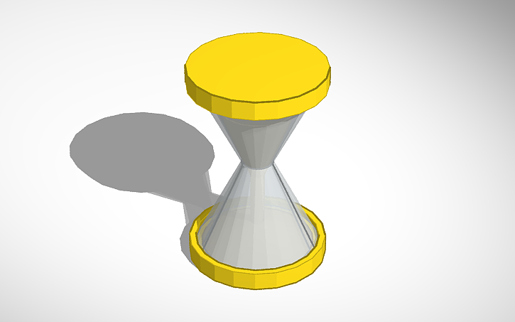 3D design Hourglass | Tinkercad
