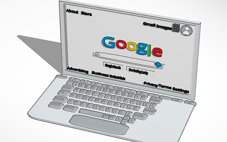 3D design A computer - Tinkercad