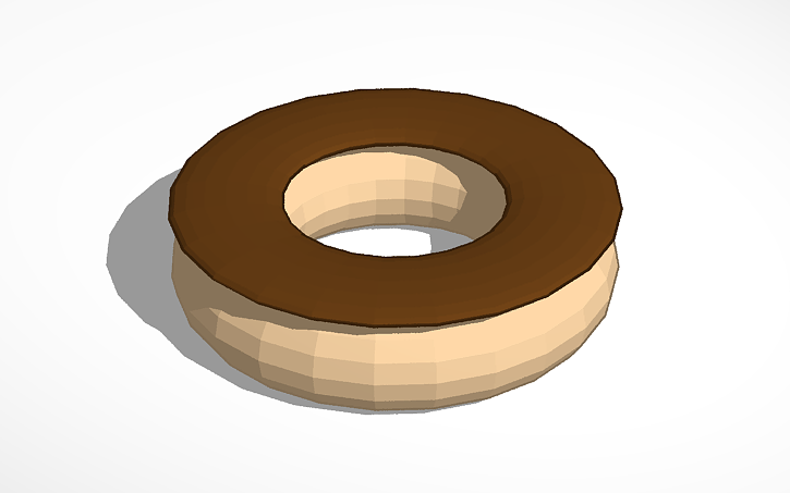 3D design Donut | Tinkercad