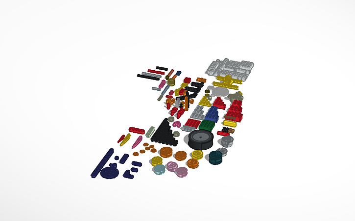3D design Lego playground collection - Tinkercad