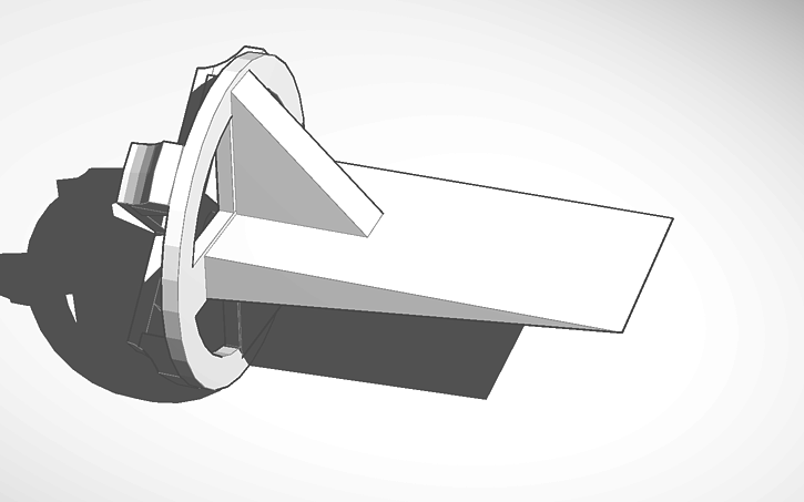 3D design Motor Mount - Tinkercad