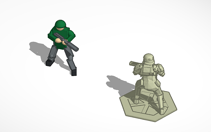 3D design tinkercad vs the empire - Tinkercad