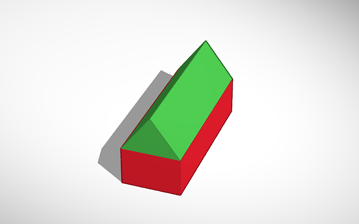 3D design simple house | Tinkercad