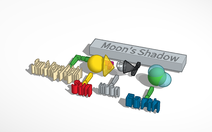 3D design Solar Eclipse - Tinkercad