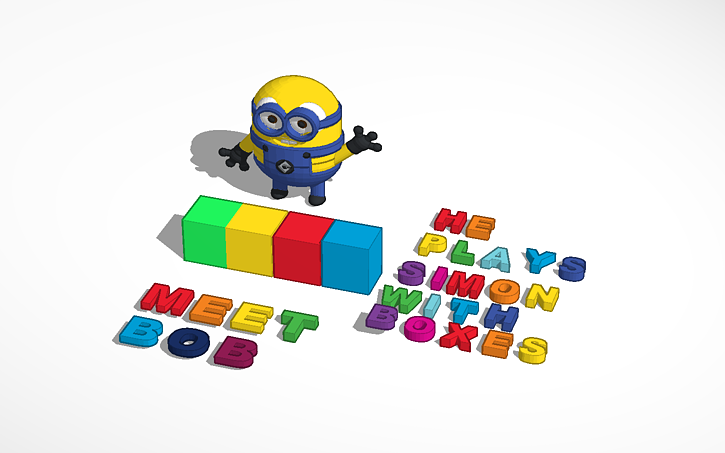 3D design Simon Minion | Tinkercad