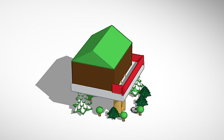 3D design Tree house | Tinkercad