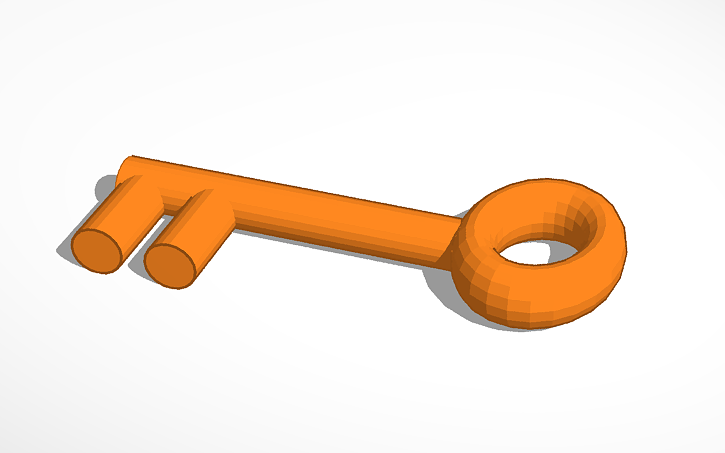 3D design clef | Tinkercad