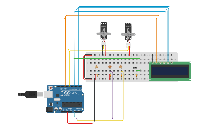 Circuit design Atividade 2 | Tinkercad