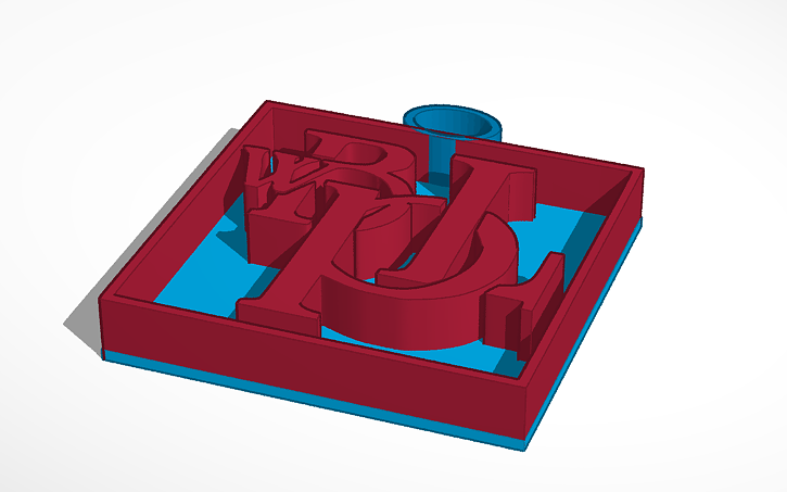 3D design wbpl logo 04 #westbabylon #librarylogo - Tinkercad
