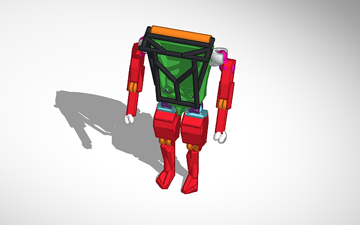 3D design Mecha Exosuit - Tinkercad