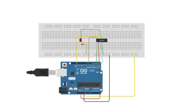Circuit Design Jk Flip Flop 2 Que 1 Tinkercad