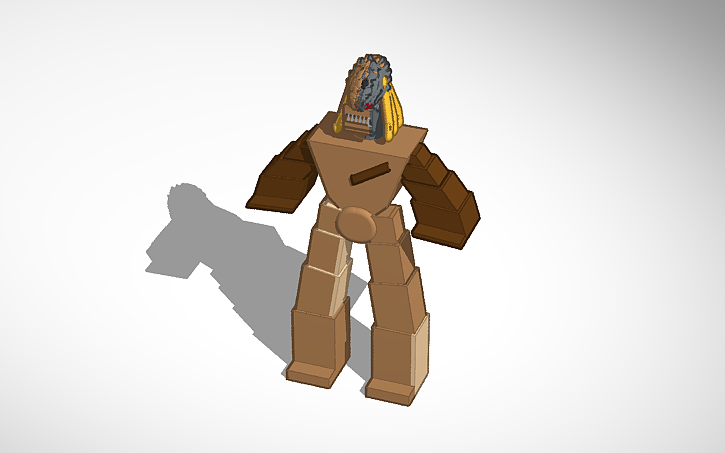3D design transformers: dreadbot (robot mode) - Tinkercad
