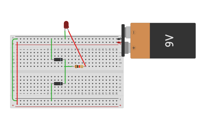 Circuit design OR gate diode. - Tinkercad