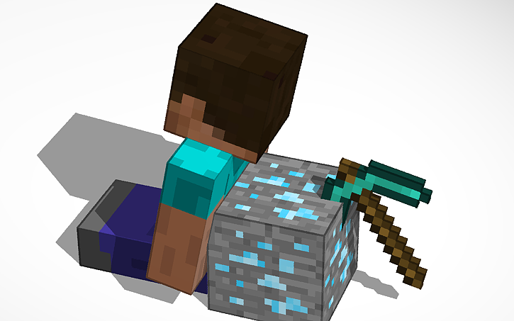 3D design Minecraft - Tinkercad