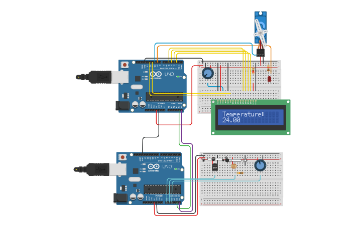 Circuit design Embedded Software - Lab 3a - I2C - Tinkercad